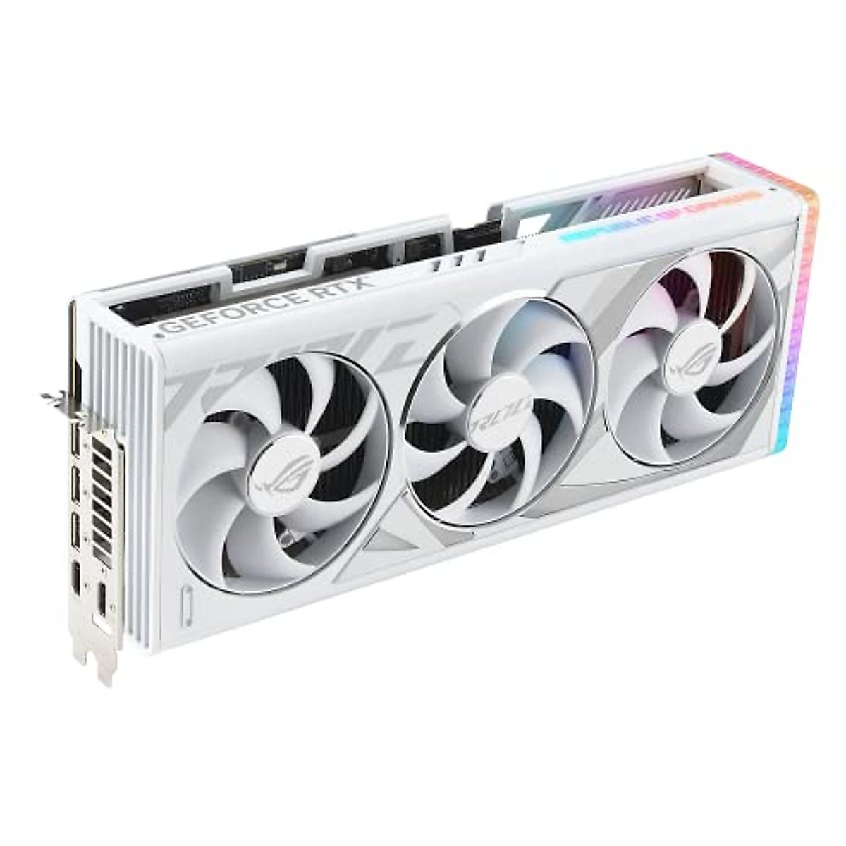 ASUS ROG Strix GeForce RTX™ 4080 White OC Edition Gaming Graphics Card (PCIe 4.0, 16GB GDDR6X, HDMI 2.1a, DisplayPort 1.4a)