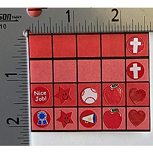 SHAPES ETC. Horizontal Chart Set of 7