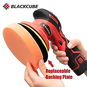 BLACKCUBE 7 Inch Backing Pad Replacement Backing Plate Buffing Polisher