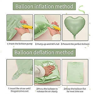 Torerun Upgraded Sage Green Birthday Party Decorations Olive Green and Gold Balloons with Happy Birthday Banner Sash,Cake Topper,Fringe Curtain,Star Hanging Swirls for Women or Girls