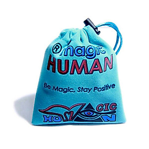 Sea Glass Jewelry - I am Happy Series - Classic Lucky Donut Necklace - Hawaiian Style Crystal Charm - Protection and Good Luck Amulet - Beach Jewelry for Women and Men - Handmade with Love - Blue