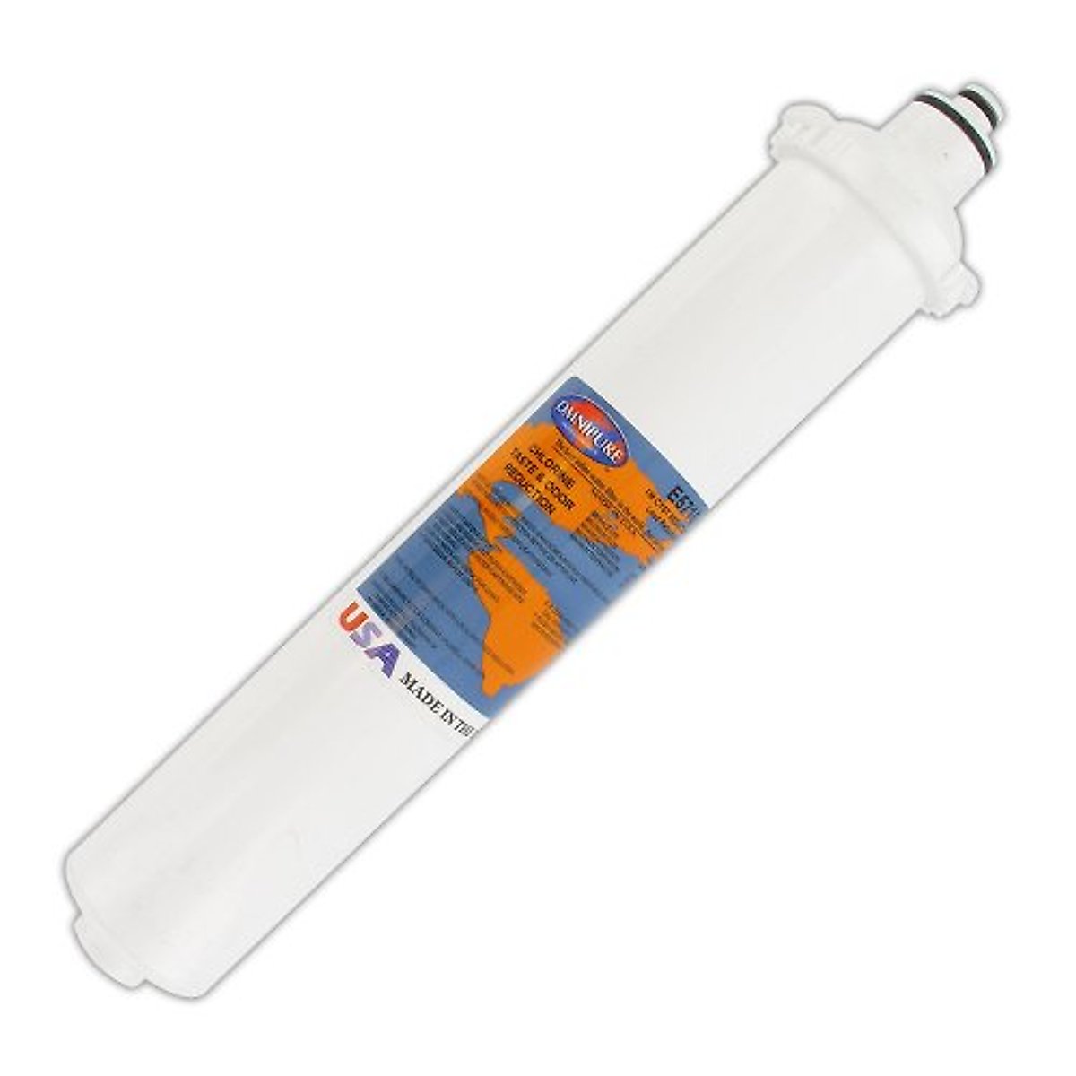 Omnipure (E5715-P) 14"x2.5" Diameter E-Series 1 Micron Carbon Block & Phosphate; Lead & Cyst Reduction