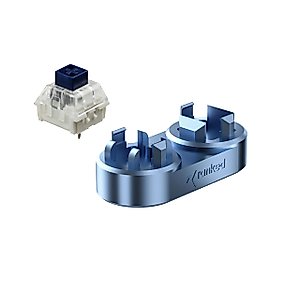 Ranked Bundle of 65 Kailh Box Navy Switches for Mechanical Gaming Keyboards Premium CNC Machined Switch Opener