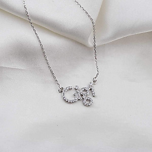 ENSIANTH Gigi Necklace Grandma Jewelry Mother's Day Gift Gigi Letter Necklace Nana Mimi Gigi Gift Family Jewelry (Gigi necklace SC)