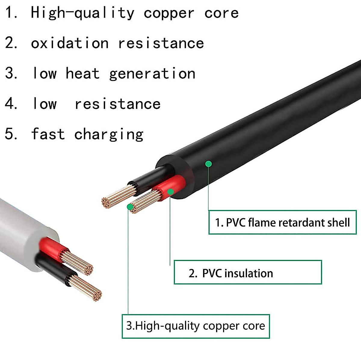 Shave Right USB Cable Compatible with MicroTouch Solo Men's Electric Shaver, 39.4in 5V Replacement Charger Cord