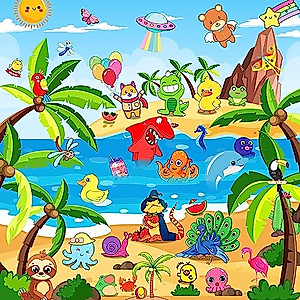 600 Pcs Cute Stickers for Kids, Water Bottle Stickers for Kids, Waterproof Vinyl Bulk Stickers for Laptop Hydroflask Skateboard, Kids Stickers for Boys Girls Teens