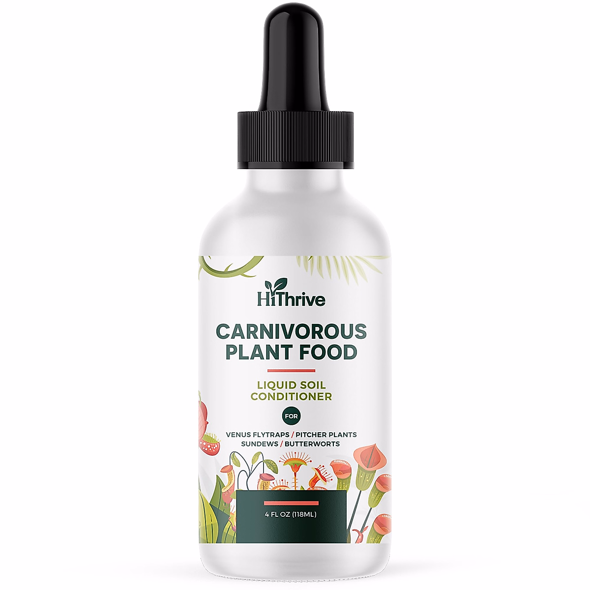 4oz Carnivorous Plant Food & Venus Fly Trap Food - Feeds up to 500 Times, Tropical Plant Fertilizer for Carnivorous Plants, Premium Liquid Carnivorous Plant Fertilizer & Feeding Supplement for Growth