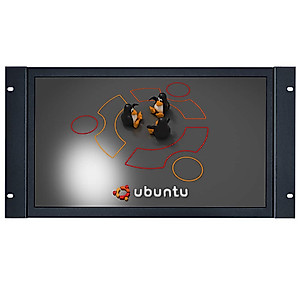 iChawk 17.3'' inch 1920x1080 PC Monitor 16:9 Widescreen HDMI-in VGA USB Built-in Speaker Embedded Open Frame Support Linux Ubuntu Raspbian Debian Resistive Touch LCD Screen Display K173MT-59RL