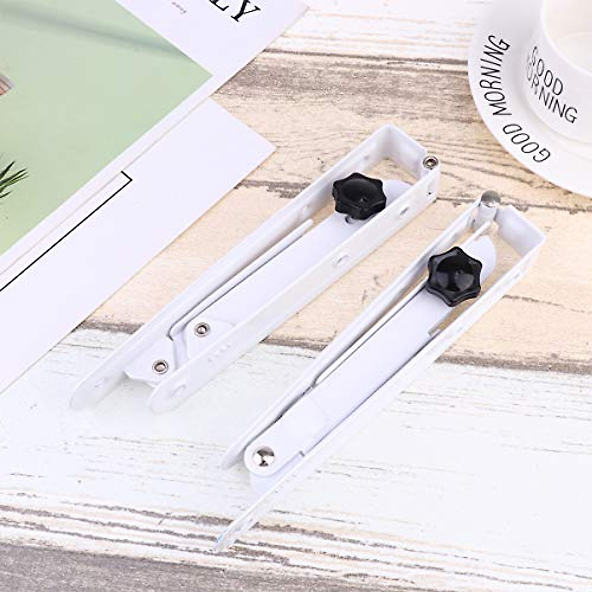 Cabilock 2 PCS Solar Panel Mounting Bracket Heavy Duty Solar Panel Support Foldable Iron Art Rack Solar Panel Tilt Leg for Home Shop