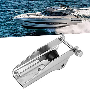 Anchor Roller Stainless Steel,7.88in Anchor Roller Fixed Bracket 316 Stainless Steel Marine Boat Docking Hardware Accessories