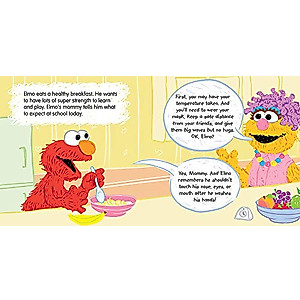 Heroes Wear Masks: Elmo's Super Adventure (a return back to school mask book for kids) (Sesame Street Scribbles)