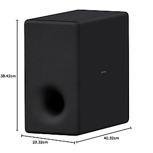 Sony SA-SW3 200W Wireless Subwoofer for BRAVIA THEATER (BAR 9, BAR 8, QUAD), HT-A9/A7000/A5000/A3000/S2000 and STR-AN1000