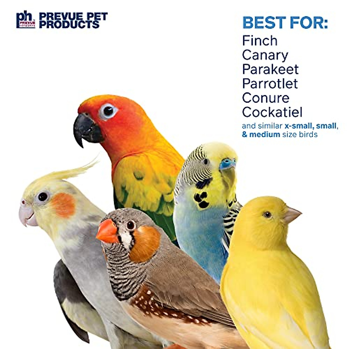 Prevue Hendryx 62803 Naturals Coco Rope Mini Bird Toy, 8 x 2.5"