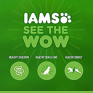 IAMS Adult High Protein Large Breed Dry Dog Food with Real Chicken, 30 lb. Bag