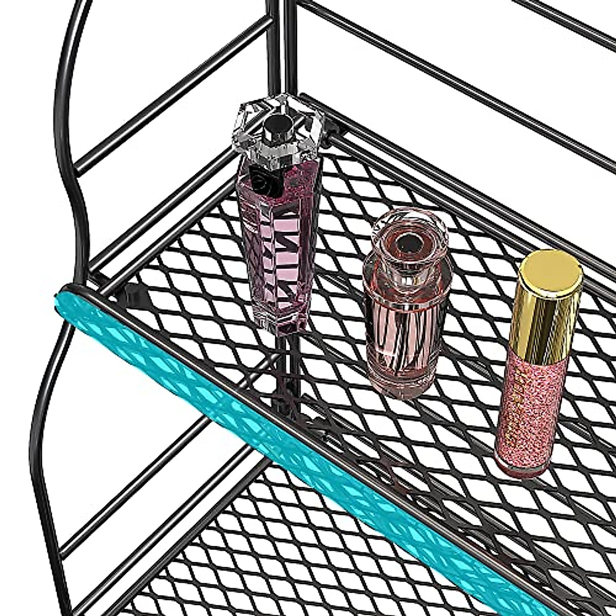 Cisily Bathroom Counter Organizer, Countertop Organizer and Storage Bedroom, 2-Tier Kitchen Spice Rack Shelf Organization, Room Makeup Desk Sink Care Organizer