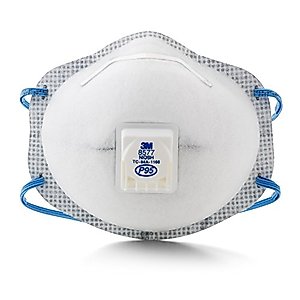 3M Particulate Respirator 8577, P95, with Nuisance Level Organic Vapor Relief (Pack of 10)