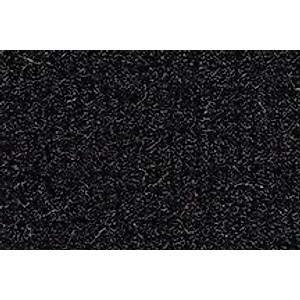 Replacement Auto Carpet Floor Liner - Molded Cutpile - fits 1975-1979 Ford F-100 Regular Cab 2WD 4 Speed Manual Floor Shift (Black)