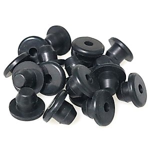 WELWIK 20PCS 8.5mm Floor Bottle Jack Plugs, Flat-Head Horizontal Jack Plugs, Bottle Jack Floor Jack Oil Reservoir Rubber Filler Plug Bung Jack Hydraulic Top Pressure Rod for Oil Reservoir Filler Hole