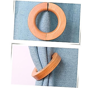 Garneck Magnetic Curtains Curtain Buckle Magnet Curtain Clasp Magnetic Tie Backs Magnetic Curtain Tie Backs Magnetic Curtain Tiebacks Lace up Accessories