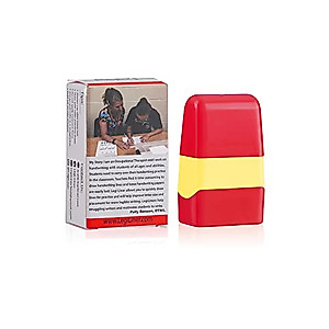 LEGILINER Spaces: 1" Dashed Handwriting line with Broken Baseline. Rolling, self-Inking Stamp Handwriting Practice Tool for Teachers/OT’s/Homeschool/Special Ed. Pre-K/Kindergarten Size