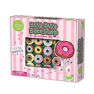 Peaceable Kingdom Busy Busy Bake Shop Cooperative Game for Kids - 2-5 Players Ages 4 and Older.