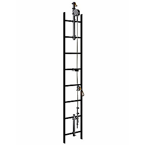3M Lad-Saf Cable Vertical Safety System 6118050, Galvanized Steel, 50 FT