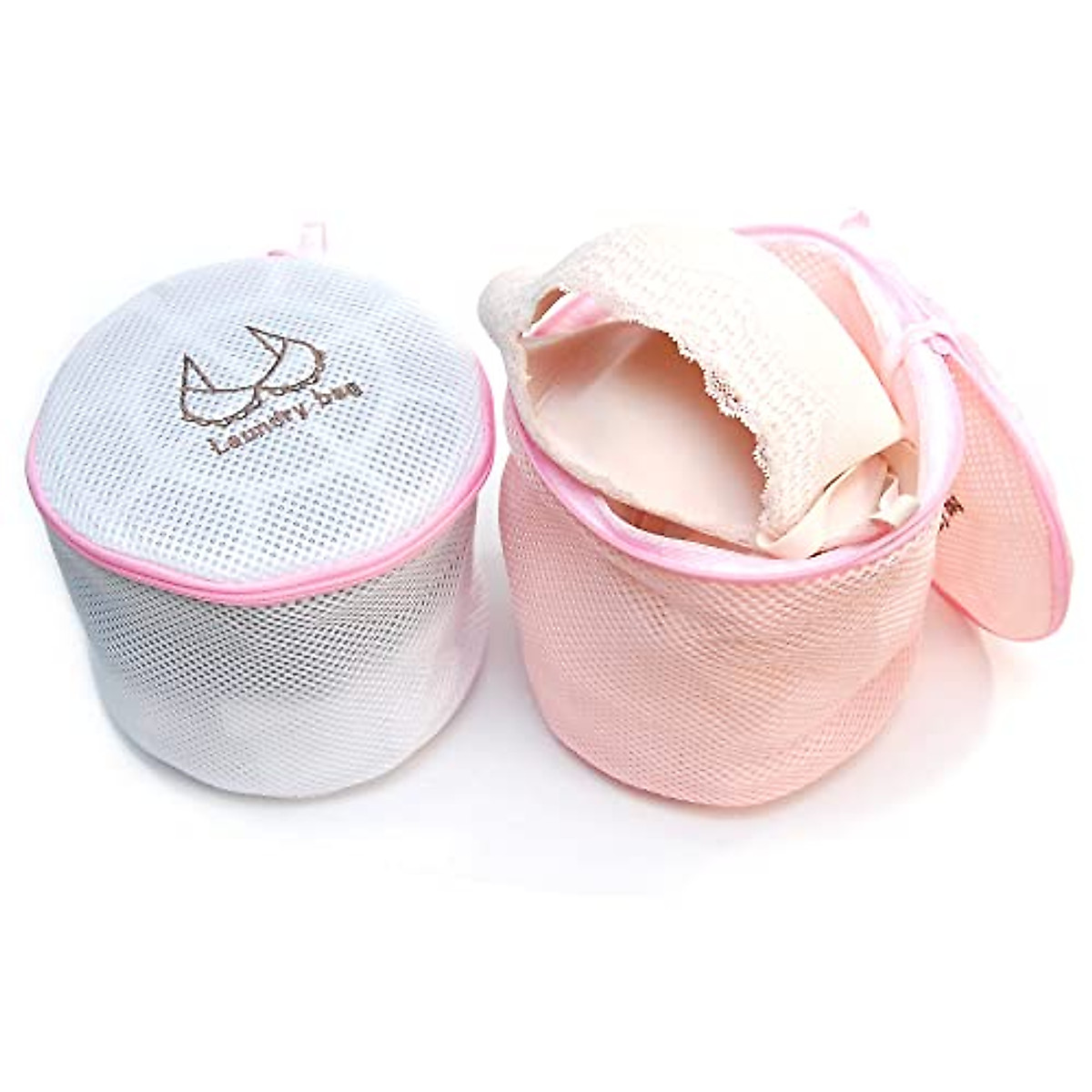 (2 Pcs) Laundry Bag Mesh Bra Washing Bag for Bras Intimates Lingerie and Delicates for Sorting and Washing Clothes