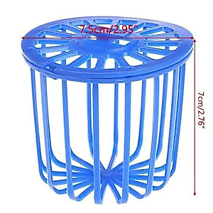 Bird Feeder, Parrot Bird Cage Hanging Food Fruits Basket, Parrot Fruit Vegetable Holder, Foraging Toys Hot for Parrot Budgies Eclectus Parrot, Black Headed Caique Cheeks Macaw, Lovebird