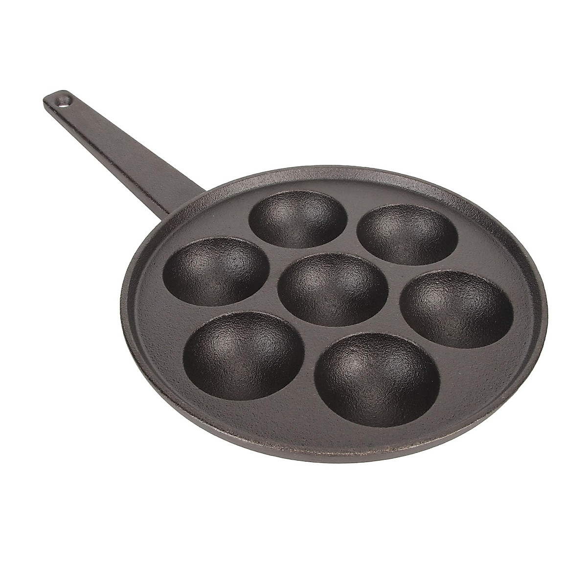 7 Holes Nonstick Takoyaki Grill Pan Deepened Enlarged Cast Iron Takoyaki Maker for Restaurant Hotel Household Kitchen Use