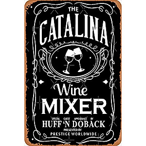 Yzixulet The Catalina Wine Mixer - Step Brothers Film Photographic Print Vintage 8" x 12" Metal Tin Sign Funny Man Cave Decor