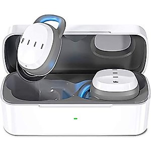 Bluetooth Wireless Earbuds - FIIL T1XS Bluetooth 5.0 Wireless Earphones, Support FIIL+ APP, Waterproof Earbuds with Microphone, in-Ear Earbuds Cordless for iPhone & Android (White)
