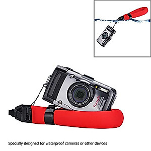 2 Pack Waterproof Camera Float Strap for Olympus TG-6 TG-5 TG-4 TG-3 TG-870 TG-860 Nikon W300 W150 W100 AW120 AW110 Canon D30 D20 Fuji Fujifilm XP140 XP130 XP120 XP90 XP80 & More Underwater Camera