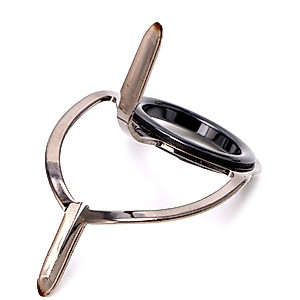 UNTERING 8Pcs 6# - 30# Stainless Steel Eye Rings Fishing Rod Guides Tips Line Repair Kit