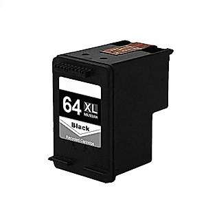 Inkpro Compatible Ink Cartridge Replacement for HP 64 XL 64XL Envy Photo 7800 7858 7155 7855 6220 6255 6252 7158 7164 6222 7120 7130 6230 6232 6234 -Black
