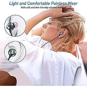 USB C Headphone, Type C Earbuds Earphones with Microphone Control, in-Ear HiFi Stereo Wired Earbuds for Samsung S22 S21, Galaxy Z Flip 4 3 Tab S8, iPad Pro, Pixel 7, OnePlus and Most Android Phone