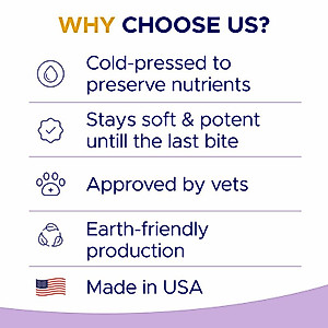 GOODGROWLIES Probiotics for Dogs + Digestive Enzymes - Omega & Pumpkin - Gut Health & Immunity Support - Relieves Diarrhea, Gas, Constipation, Improve Digestion - Made in USA - 120 ct - Chicken Liver