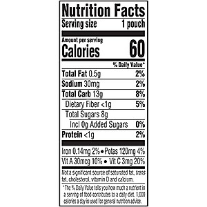 Gerber Organic for Toddler Wonder Foods Toddler Food Pouches, Mango Peach Carrot Sweet Potato Oatmeal, Organic & Non-GMO, 3.5 Ounce Pouches (Pack of 6)