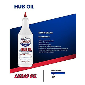 Lucas Oil 10088 Hub Oil - 1 Quart