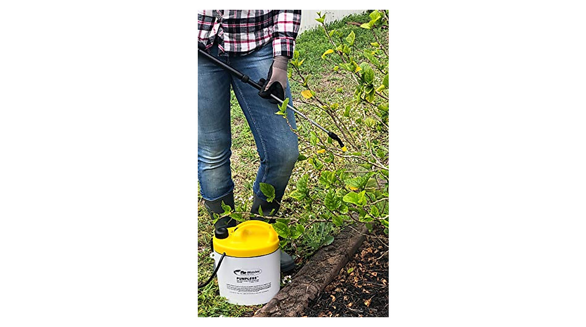 Pumpless Battery Powered Sprayer - Recharge Efficiently