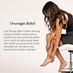Dr. Foot Cracked Heel Repair Cream 8 Fl Oz - Moisturizing Lotion with Shea Butter & Lactic Acid, Softens Calluses & Dry Skin on Feet