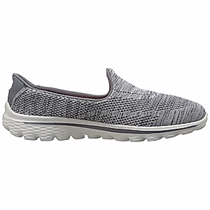 Skechers Performance Women's Go Walk 2 - Hypo Sneaker, Grey, 8 US