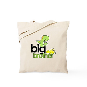 CafePress Big Brother T Shirt Dinosaur Tote Bag Canvas Tote Shopping Bag