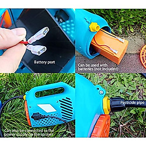Pesticide Dispenser, 12V Garden Agricultural Electric Sprayer, Portable Pesticide Insecticide Mist Sprayer Blower Garden Tool, Simple to Operate