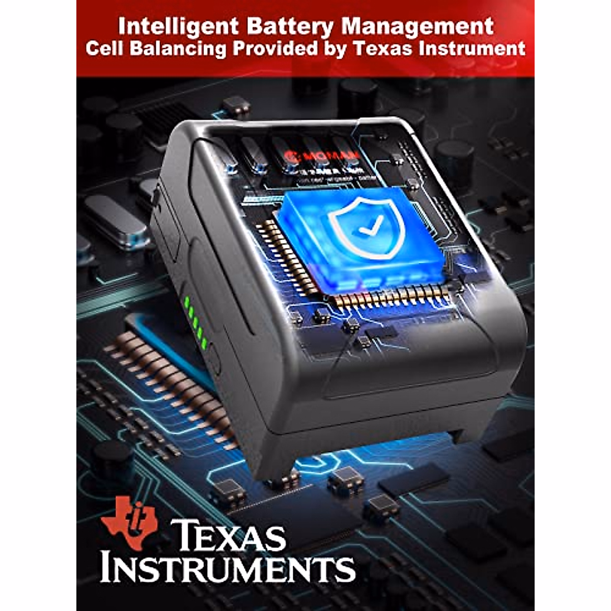 Moman V Mount Battery, Mini V-Lock Mount Power 99Wh 15A Up to 200W Draw with Dual D-Tap & USB Outputs for BMPCC 4k 6k Camcorders Cameras LED Lights, V-Mount-Battery-Dtap-Mini