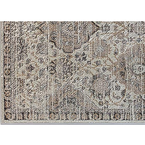 Rugs America Leopold LX50A Sugar Cookie Area Rug, 7'0" x 9'0"
