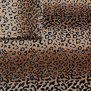 softan Fleece Leopard Print Throw Blanket for Sofa Sofa Bed Couch Travel Camping Lightweight Super Soft Ultra Luxurious Plush Cheetah Throw Flannel Blankets 50"×60"