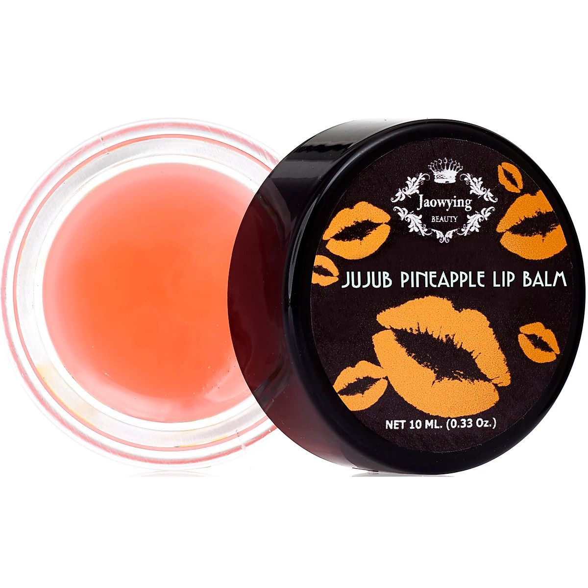 Pineapple Lightening Lip treatment for Dark Lips - Rich shea butter, Softens, Hydrates and Nourishes - Net 0.33 Oz (10 g.)