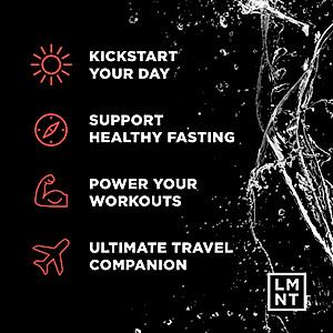 LMNT Keto Electrolyte Powder Packets | Paleo Hydration Powder | No Sugar, No Artificial Ingredients | Watermelon Salt | 30 Stick Packs