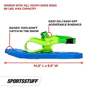 Sportsstuff Monsta Trax Kids Snowshoe for Boys and Girls