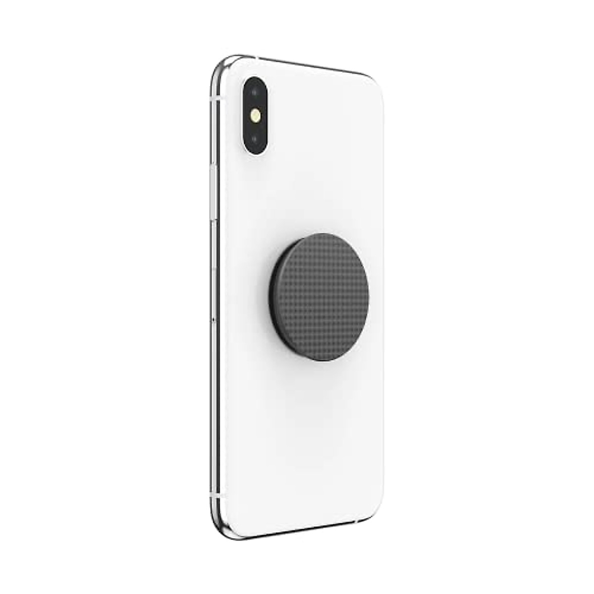 PopSOCKETS Pop-Grip Knurled Texture Black Smartphone Accessory for iPhone Android